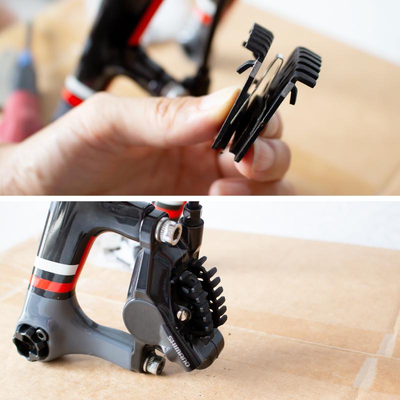 GORIX 【全国送料無料】GORIX ゴリックス 自転車用 ディスクブレーキパッド レジンパッド 1ペア (gottsustop_PL6 フィン付き) シマノXTR XT SLXなど対応 ...