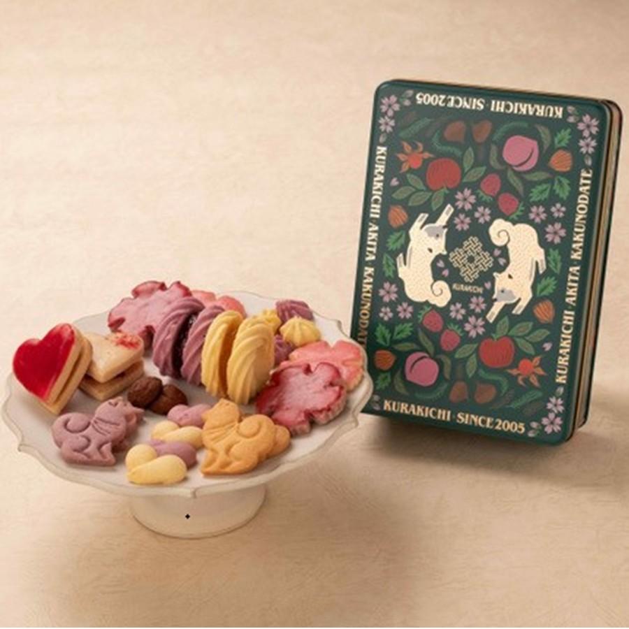 母の日 2025 クッキー お取り寄せグルメ KURAKICHIあきたフルーツクッキー缶 （母の日アソート）期間限定4月27日迄販売 ※母の日カード付 : 西武・そごう ごっつお便Yahoo ...