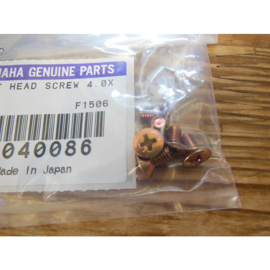 YAMAHA Drum PARTS ペダル用サラコネジ M4X8 (6) EB040086 : GOUTBASS MUSIC - 通販 ...