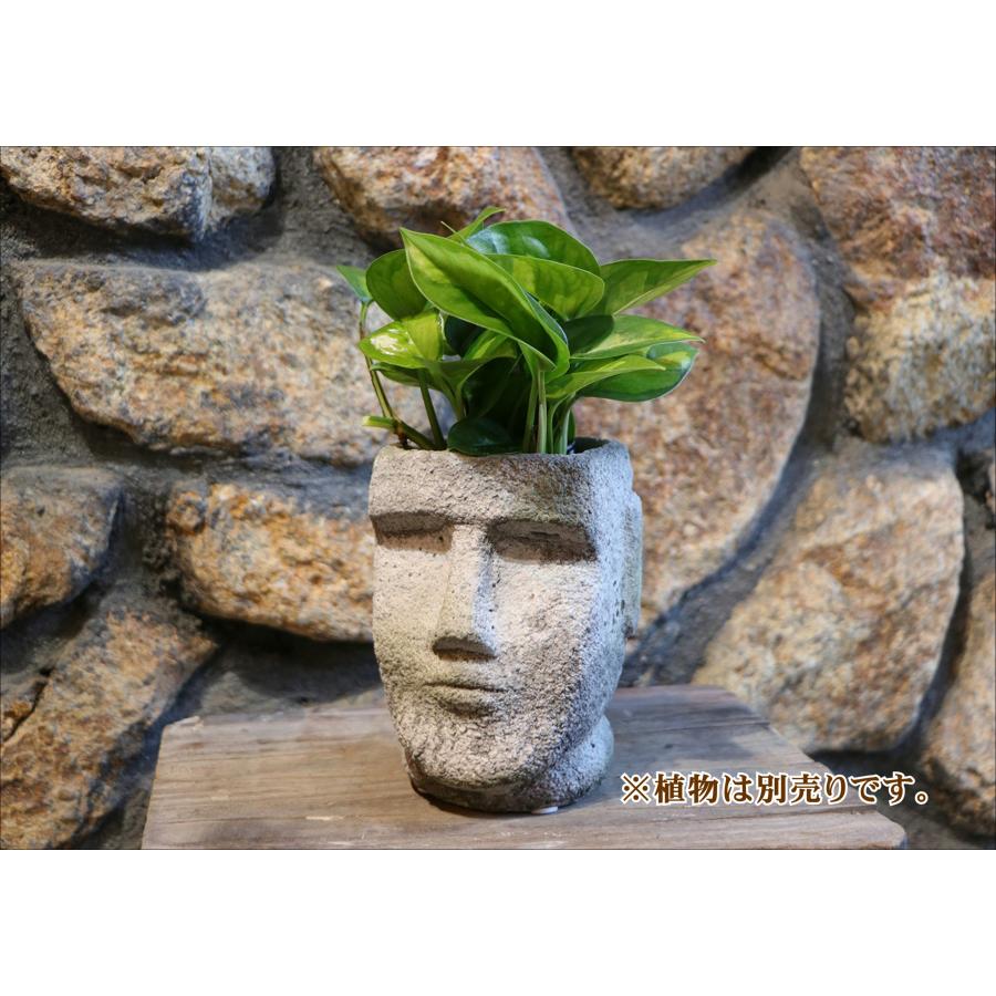 MURATAYA モアイポットL 1732 村田屋産業 陶器鉢 植木鉢 寄せ植え 鉢植え お洒落 おしゃれ 可愛い かわいい 面白い : グリーンプラザ山長ヤフーショッピング店 - 通販 ...