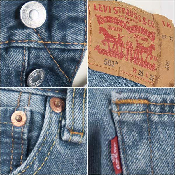 Levi's リーバイス 501 オリジナル ボタンフライ ライトインディゴ ストレッチ LEVI'S JEANS 00501-3673【国内正規品/ジーンズ/デニム/FORGOT YOUR ...