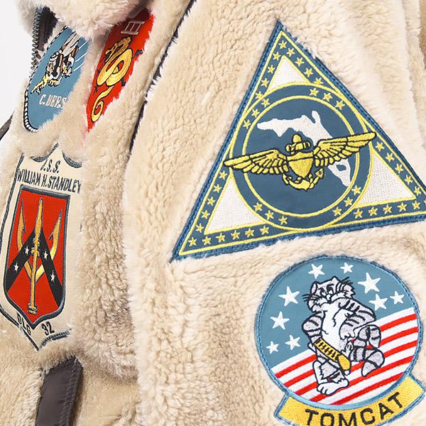 AVIREX Avirex アビレックス レトロ ボア B-3 トップガン RETRO BOA TOPGUN 783-2952004-040 / 6112177-51【国内正規品/ミリタリー ...