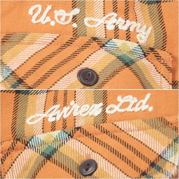 AVIREX Avirex アビレックス チェック 刺繍 シャツ CHECK AVIREX Avirex アビレックス チェック 刺繍 シャツ CHECK