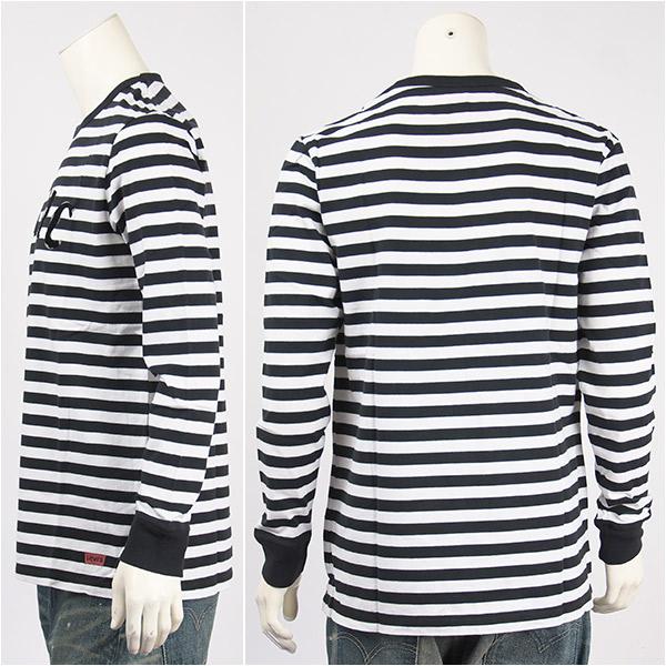 Levi's リーバイス ボーダー Tシャツ LEVI'S BORDER LAMC LS T-SHIRT 80862-0003【国内正規品 ...