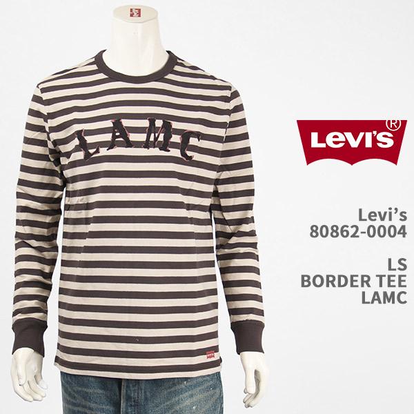 Levi's リーバイス ボーダー Tシャツ LEVI'S BORDER LAMC LS T-SHIRT 80862-0004【国内正規品 ...