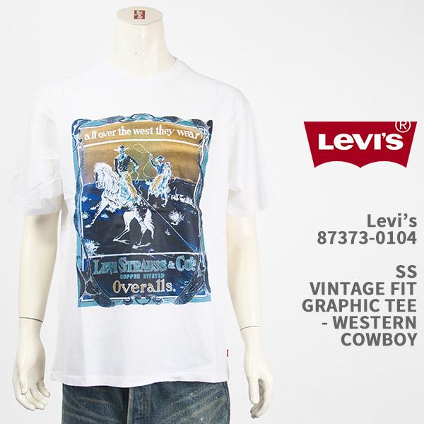 Levi's（リーバイス） グラフィック Tシャツ ヴィンテージ ウェスタン カウボーイ LEVI'S VINTAGE FIT GRAPHIC ...