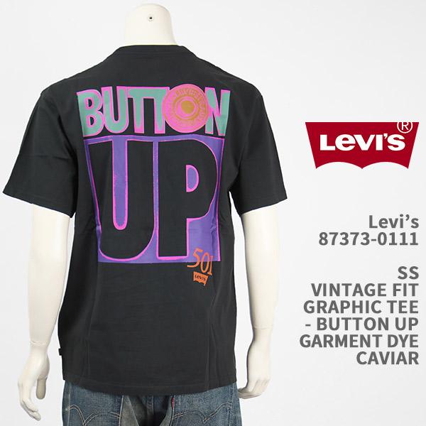 Levi's（リーバイス） グラフィック Tシャツ ヴィンテージ フィット ボタンアップ LEVI'S SS VINTAGE FIT ...