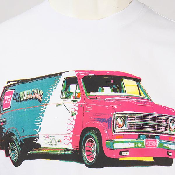 Levi's（リーバイス） グラフィック Tシャツ ヴィンテージ フィット デニム マシーン LEVI'S VINTAGE FIT ...