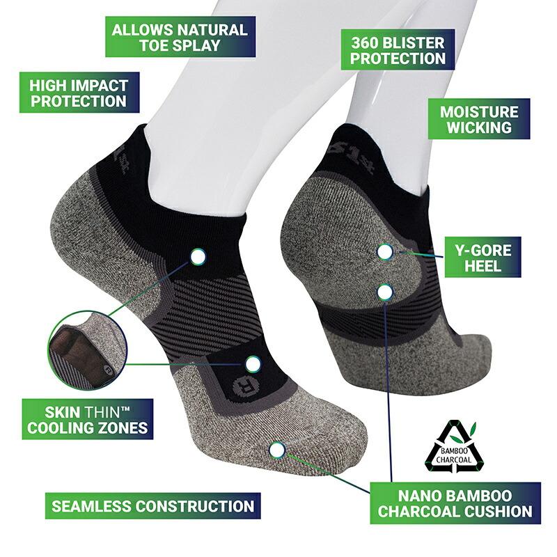 オーエスファースト OS1st PB4 ピックルボールソックス クルー《メール便可2足まで》 : リココチ ヤフーショッピング店 - 通販 - Yahoo!ショッピング