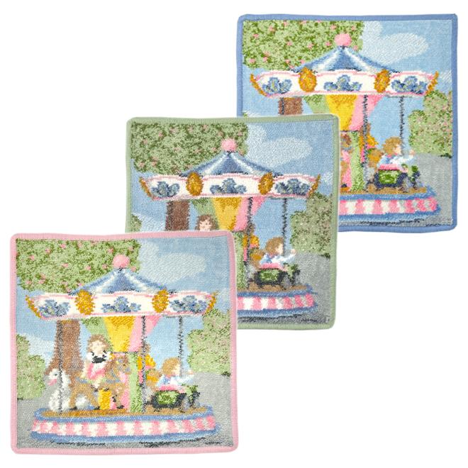feiler（フェイラー） ハンカチ ハンドタオル FUNFAIR ファンフェア 3色展開 25 x 25cm 熨斗不可 クリックポストOK ...