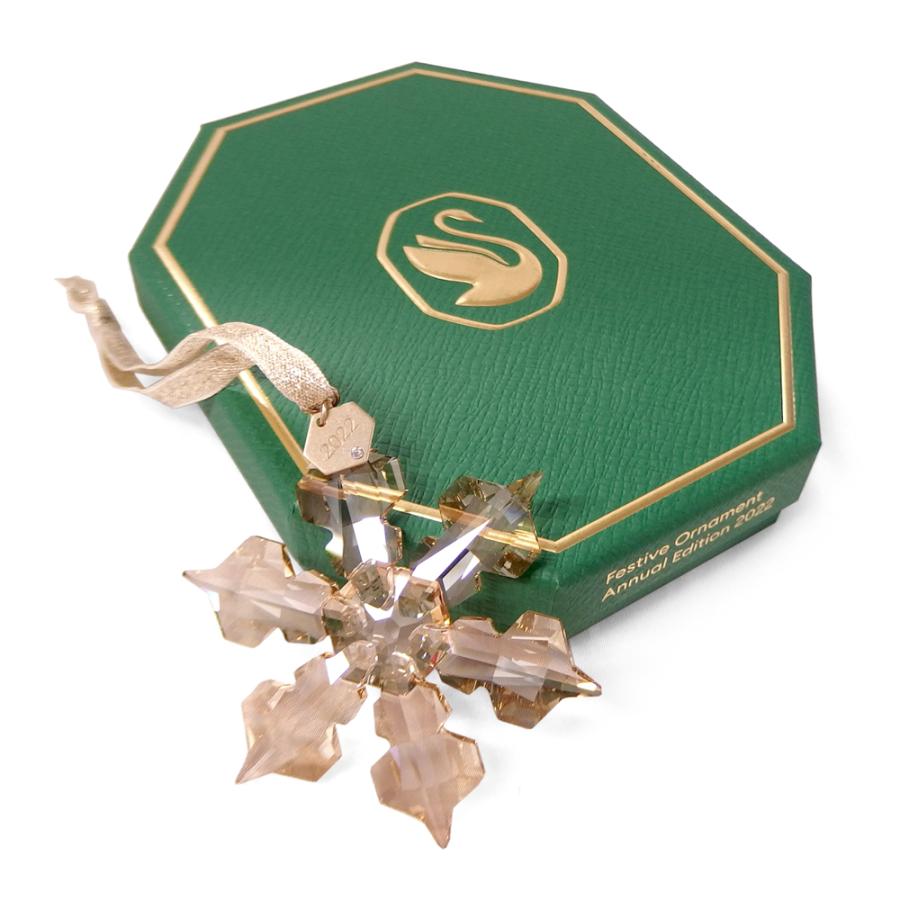 SWAROVSKI スワロフスキー クリスタル フィギュア フェスティブ オーナメント 2022年度限定生産品 Festive Annual ...