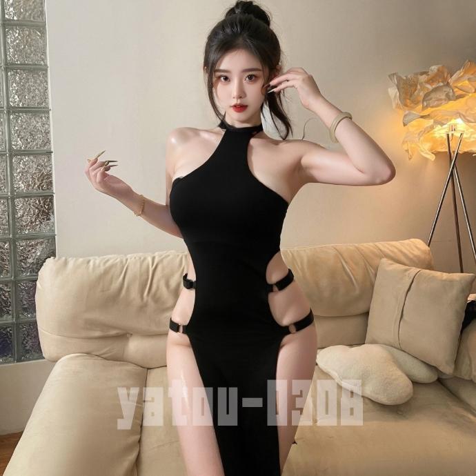 H988 コスプレウェア レースクイーン 深いスリット ロングドレス ボディコン セクシーランジェリー ナイトウェア : CosplayHouse Small One - 通販 - Yahoo ...