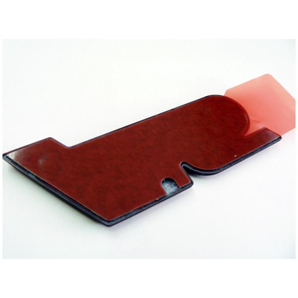 STI インプレッサ gdb アプライド レターマーク トレンク subaru エンブレム ステッカー チェリーレッド ブラック ...