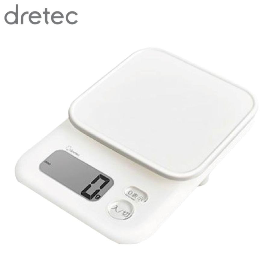 dretec デジタルスケール ガナッシュ 3kg ホワイト KS-833WT | 計量器 デジタル 家庭 オフィス オートパワーオフ機能 シンプル : GRACETRIMオンラインストア ...