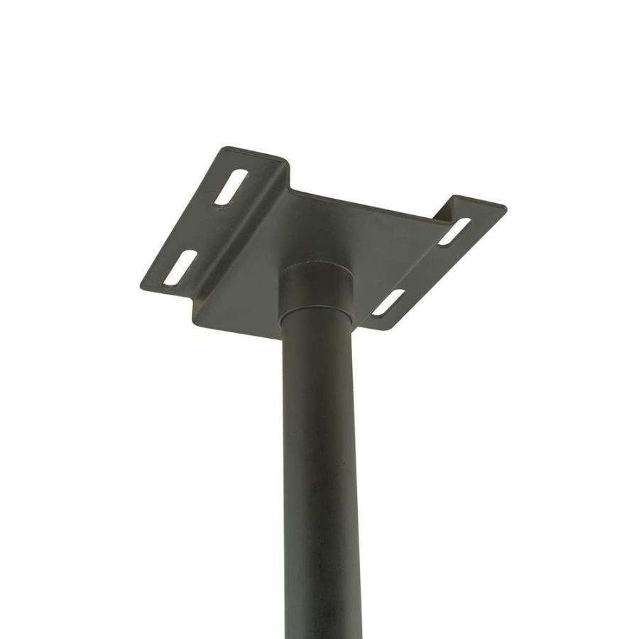 テレビ 天吊り 金具 角度調整 | モニター用 吊り下げアーム 天井用 23〜60インチ対応 ブラック TVK-10244 モニターアーム 天井 吊るす 固定 ブラケット ...