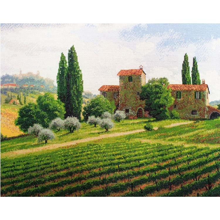クロスステッチ 刺繍キット オランタ OLanTA 葡萄園 16ct 風景 クロスステッチキット ししゅう 刺繍 : グレイスワーク ヤフー店 - 通販 - Yahoo!ショッピング