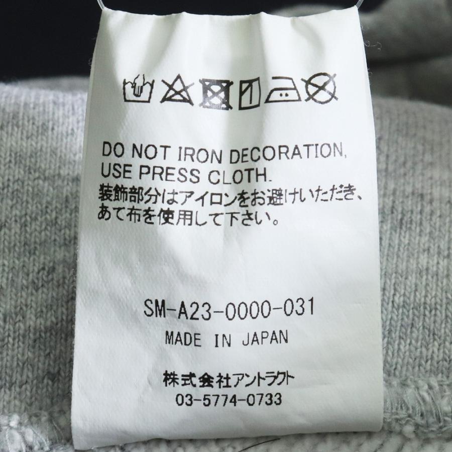 SAINT MICHAEL HOODIE ARCH GRAY Lサイズ SM-A23-0000-031 SAINT MICHAEL HOODIE ARCH GRAY Lサイズ SM-A23-0000-031