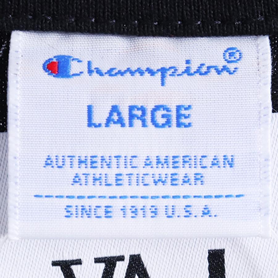 V.A. × UNDERCOVER CHAMPION コラボ Tシャツ Lサイズ ブラック C8-Z359 ブイエー アンダーカバー ...