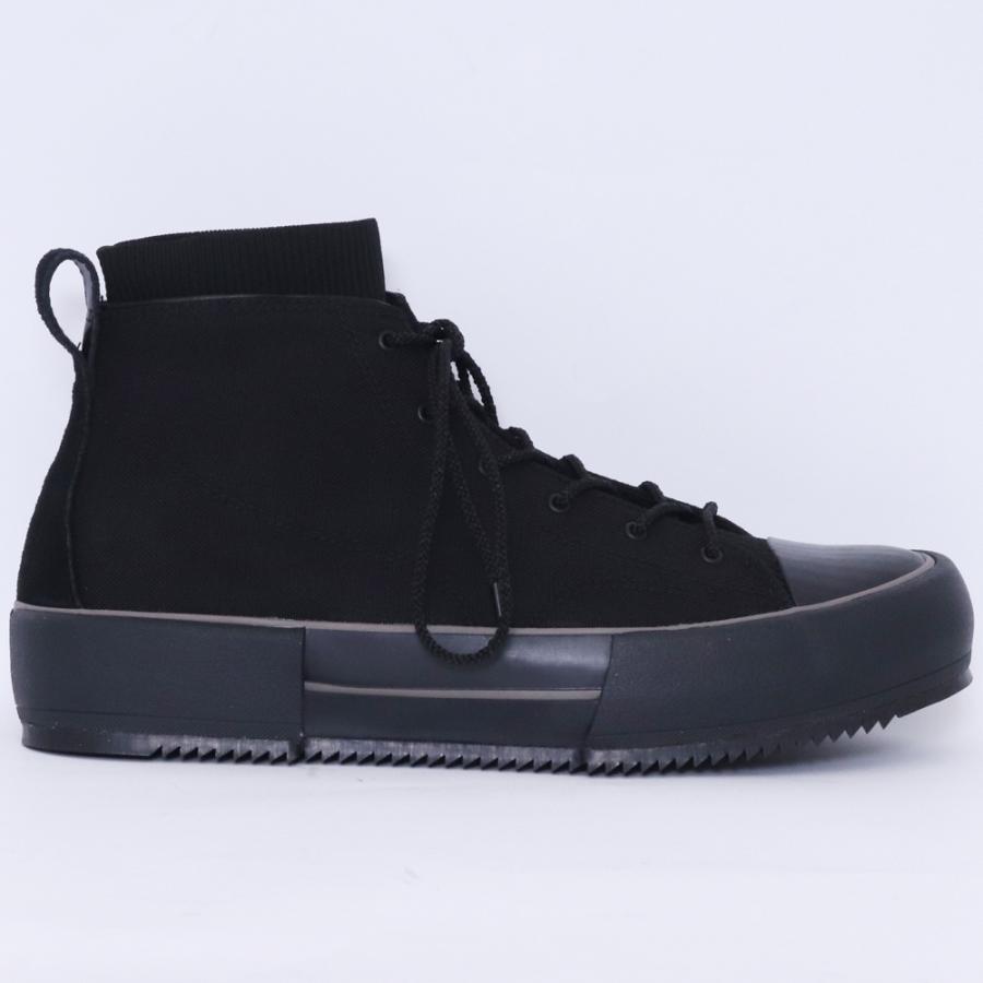 未使用 DEVOA Sneaker Nylon Canvas サイズ43 ブラック FW-ELSNS デヴォア ハイカットスニーカー ナイロン キャンバス シューズ : GRAIZ ブランド ...