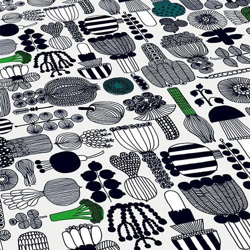 marimekko 【10/22-10/31 LYP会員+P10倍】マリメッコ 生地 ファブリック Puutarhurin Parhaat acrylic-coated Cotton ...