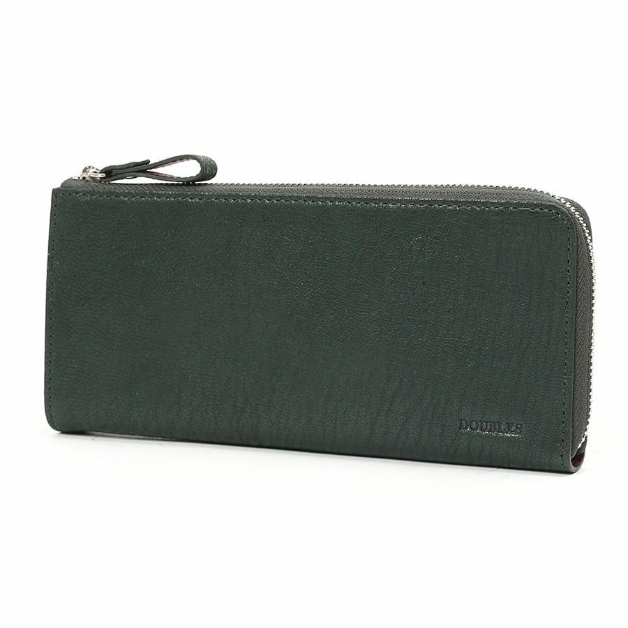 DOUBLES DOUBLES（ダブルス）L字ファスナー ゴートレザー ロングウォレット 長財布 : GRANDE 11 - 通販 - Yahoo!ショッピング