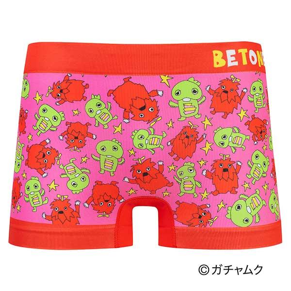 BETONES ボクサーパンツ ブランドアンダーウェア ビトーンズ /1267 ガチャピン・ムック /RED : GRANDEPANTS - 通販 - Yahoo!ショッピング