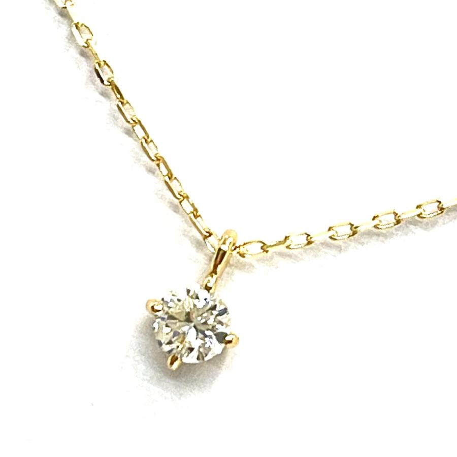 ete / エテ ブライト ダイヤネックレス K18YG 0.1ct ペンダント 一粒ダイヤモンド プレゼント : グランジェミー - 通販 - Yahoo!ショッピング