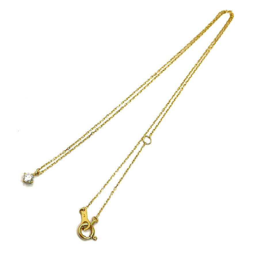ete / エテ ブライト ダイヤネックレス K18YG 0.1ct ペンダント 一粒ダイヤモンド プレゼント : グランジェミー - 通販 - Yahoo!ショッピング