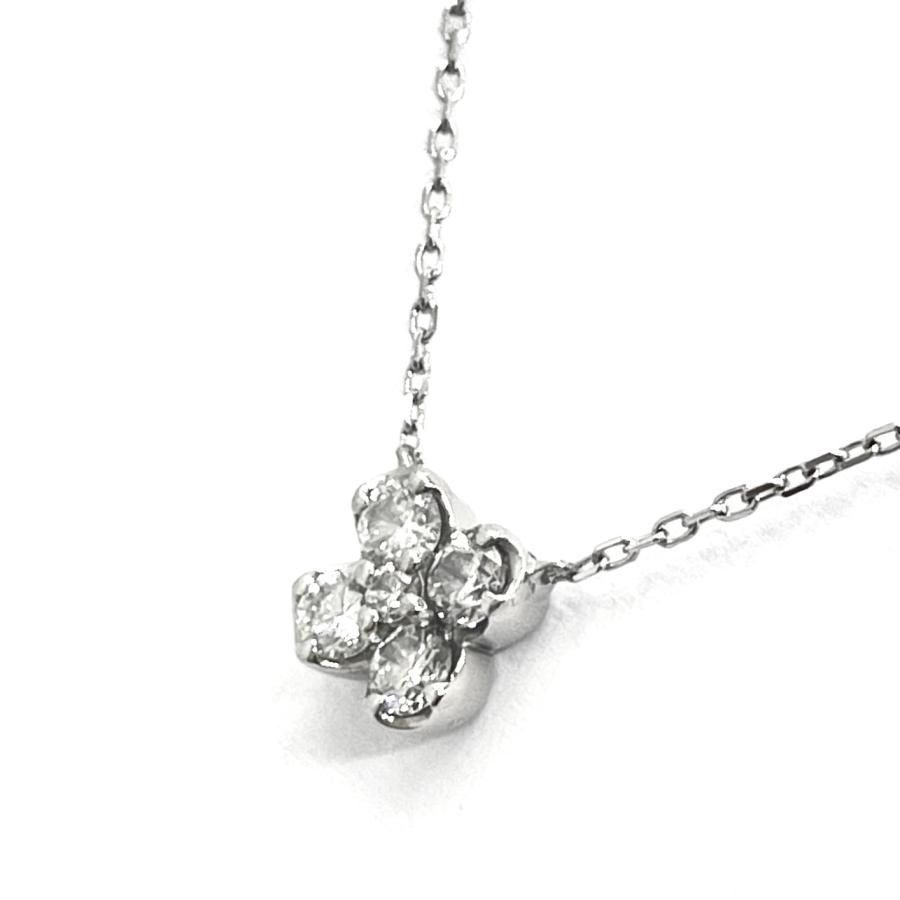 Ponte Vecchio / ポンテヴェキオ エターナル ダイヤネックレス フラワー Pt999/Pt850 0.20ct お花 プレゼント ダイヤモンド ペンダント : グランジェミー ...