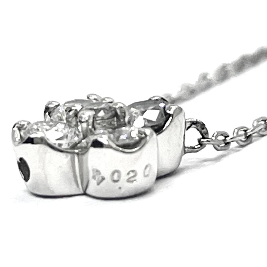 Ponte Vecchio / ポンテヴェキオ エターナル ダイヤネックレス フラワー Pt999/Pt850 0.20ct お花 プレゼント ダイヤモンド ペンダント : グランジェミー ...