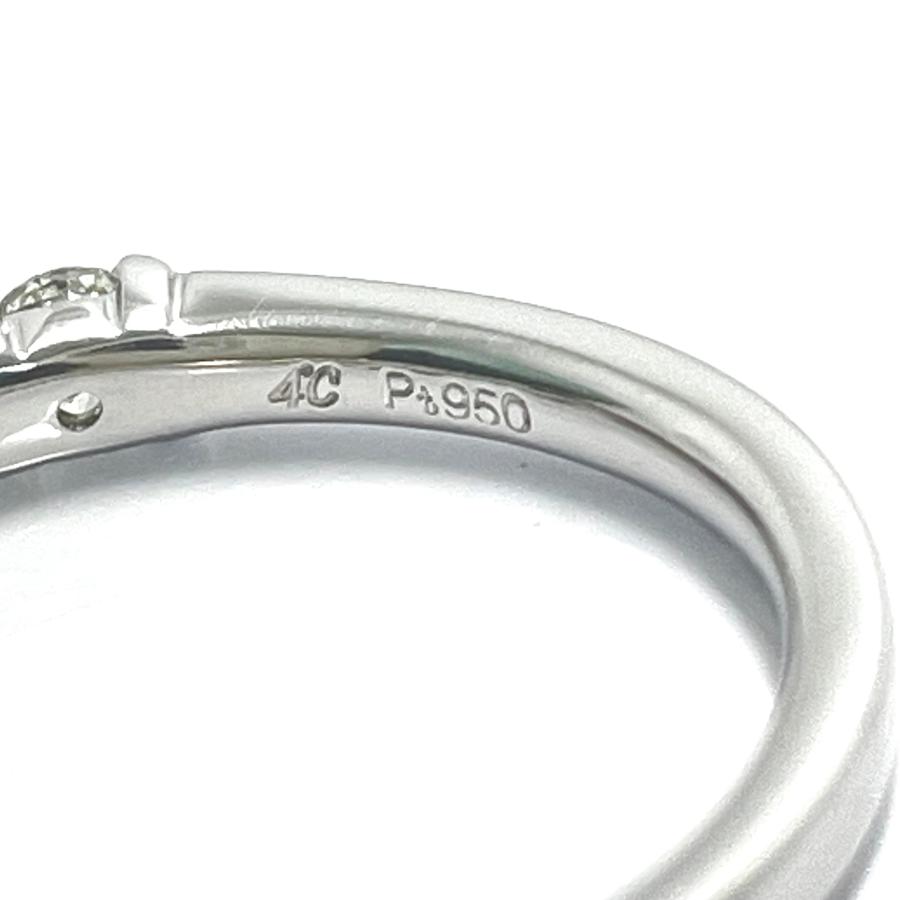 4℃ / ヨンドシー ダイヤリング 0.585ct Pt950 10号 ハーフエタニティ 指輪 ダイヤモンド プラチナ プレゼント ギフト : グランジェミー - 通販 - Yahoo!ショッピング