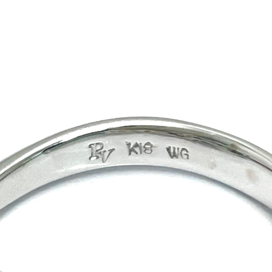 Ponte Vecchio / ポンテヴェキオ ブラックダイヤ リング フラワーモチーフ K18WG 0.56ct/0.28ct 10号 指輪 花 ダイヤモンド プレゼント :br0170 ...