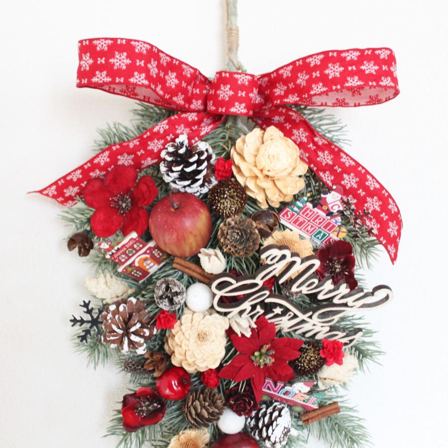 クリスマスリース 送料無料 スワッグリース X-2034 : x-2034 : グランドグルー - 通販 - Yahoo!ショッピング