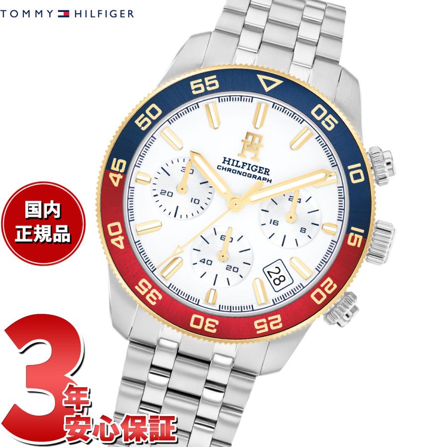 TOMMY HILFIGER（トミー・ヒルフィガー） 腕時計 メンズ クロノグラフ TH85 1792184 : NEEL 横浜 ヤフー ...