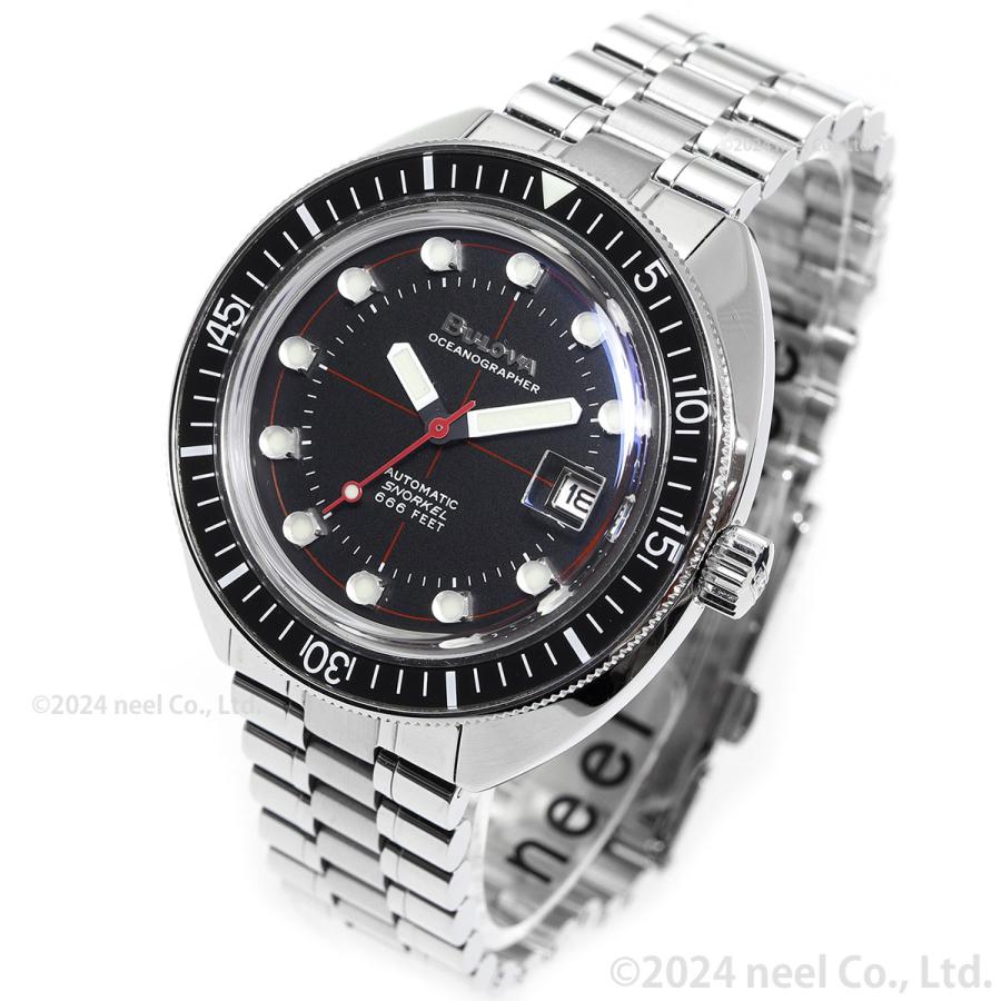 BULOVA 豪華おまけ有！ ブローバ メンズ 自動巻き アーカイブシリーズ オーシャノグラファー デビルダイバー 96B344 : NEEL ...