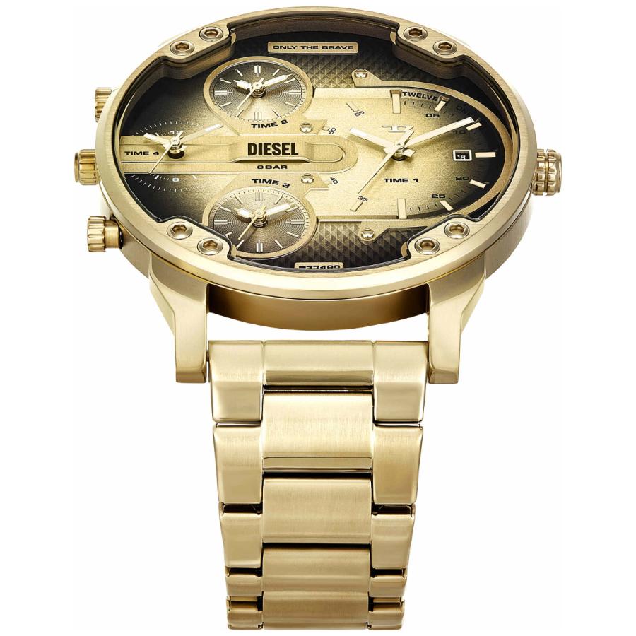 DIESEL （ノベルティー付き）ディーゼル 腕時計 メンズ MR. DADDY SLIM ステンレススチールウォッチ DZ7490 ...