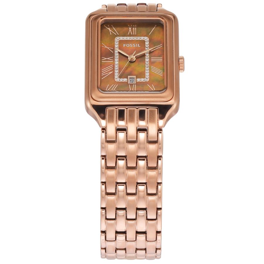 FOSSIL フォッシル 腕時計 レディース RAQUEL 三針デイト ローズゴールドトーン ステンレスウォッチ ES5323 : NEEL ...