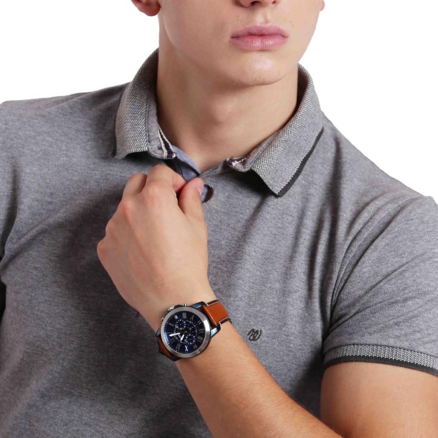 FOSSIL（フォッシル） 腕時計 メンズ GRANT クロノグラフ ライトブラウン レザーウォッチ FS5151 : NEEL 横浜 ヤフー ...
