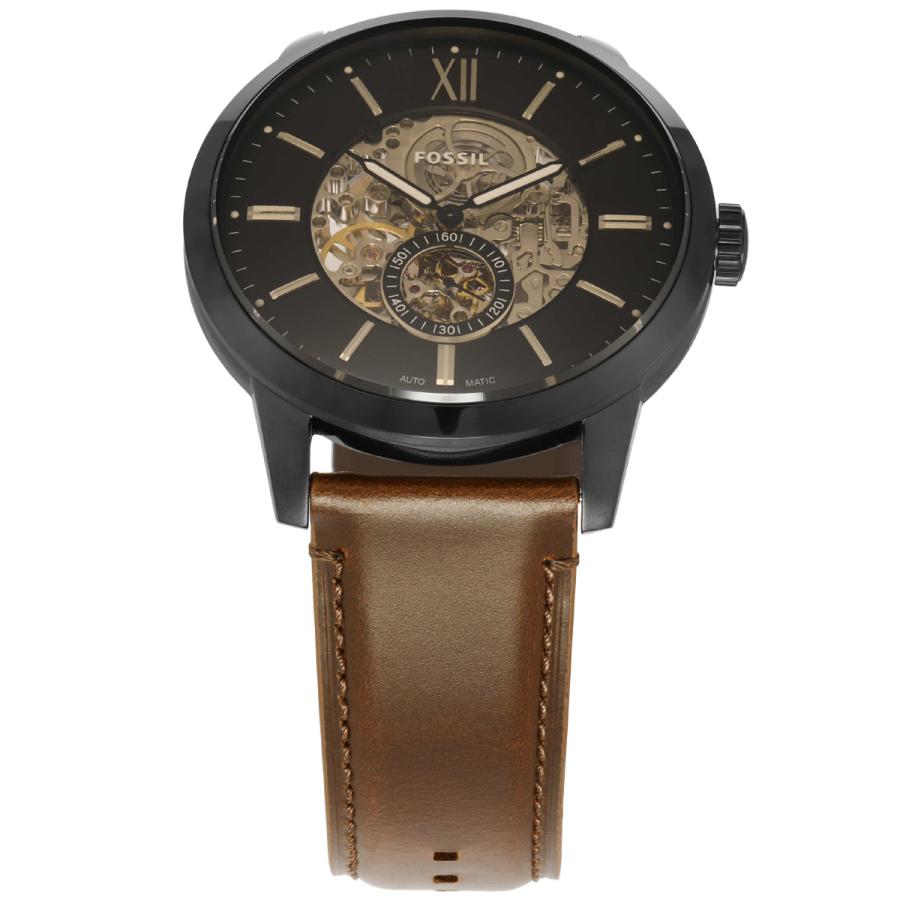 TOWNSMAN フォッシル FOSSIL 腕時計 メンズ 自動巻き 48mm ブラウンレザーウォッチ ME3155 : NEEL 横浜 ...