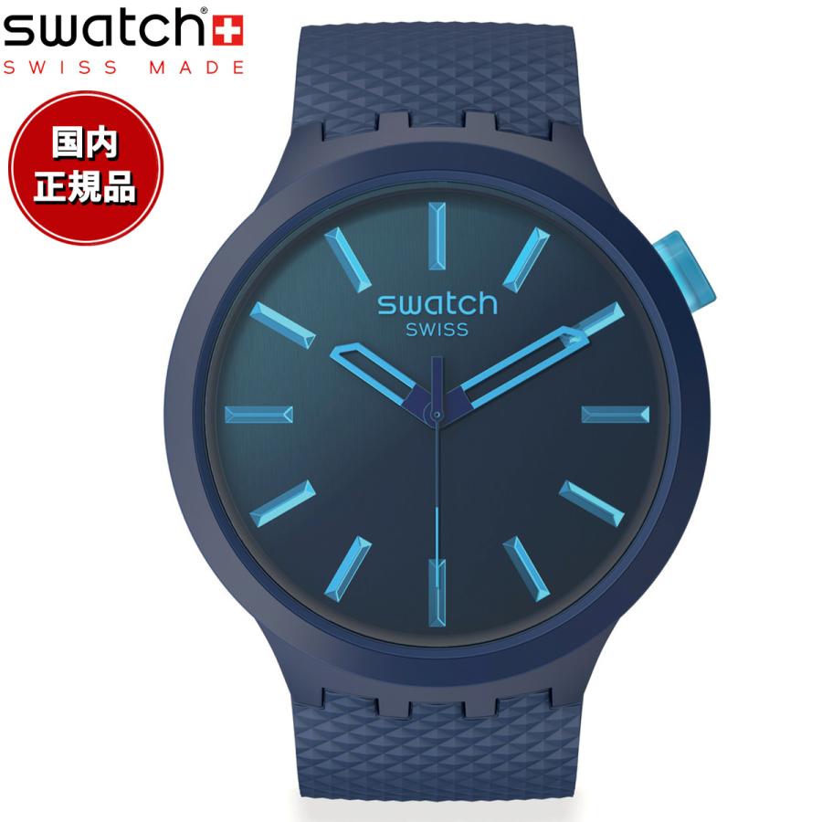 swatch スウォッチ 腕時計 メンズ レディース オリジナルズ ビッグボールド バイオソース BIG BOLD SB05N113 ...