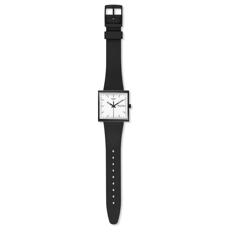 Swatch swatch スウォッチ WHAT IF...BLACK? 腕時計 SO34B700 BIOCERAMIC IF? : NEEL ...