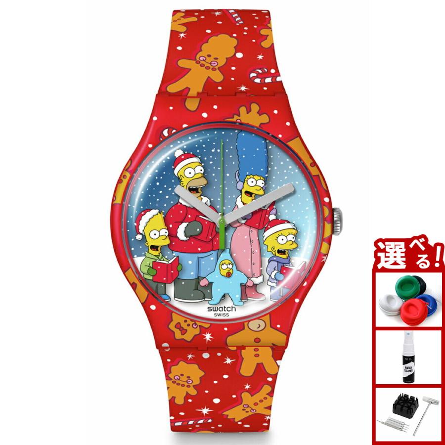 Swatch swatch スウォッチ ザ シンプソンズ コラボ The Simpsons SUOZ361 腕時計 メンズ レディース ...
