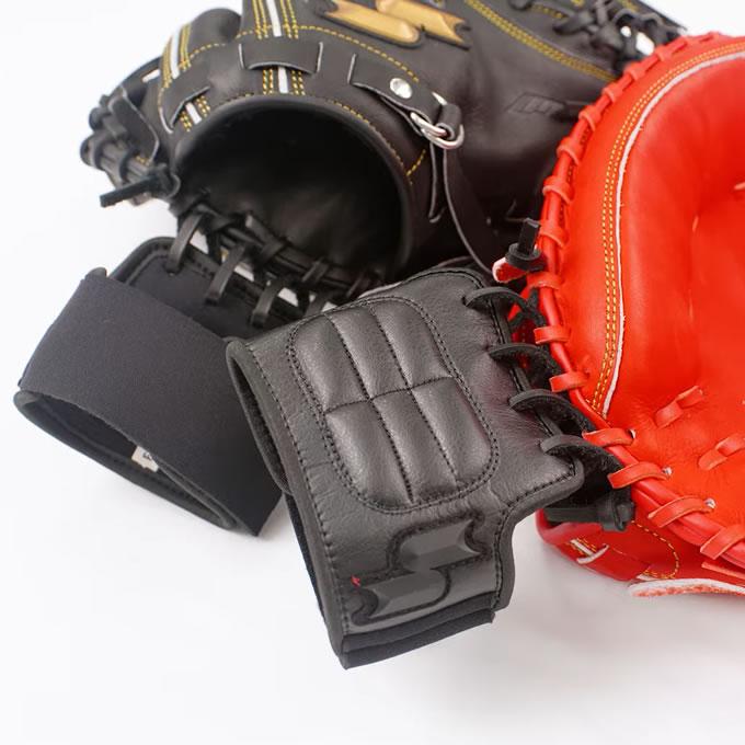 【あすつく対応】＜メール便対応＞エスエスケイ（SSK） BG1007S 捕手用リストガード キャッチャーミット用リストガード 野球 :ss ...