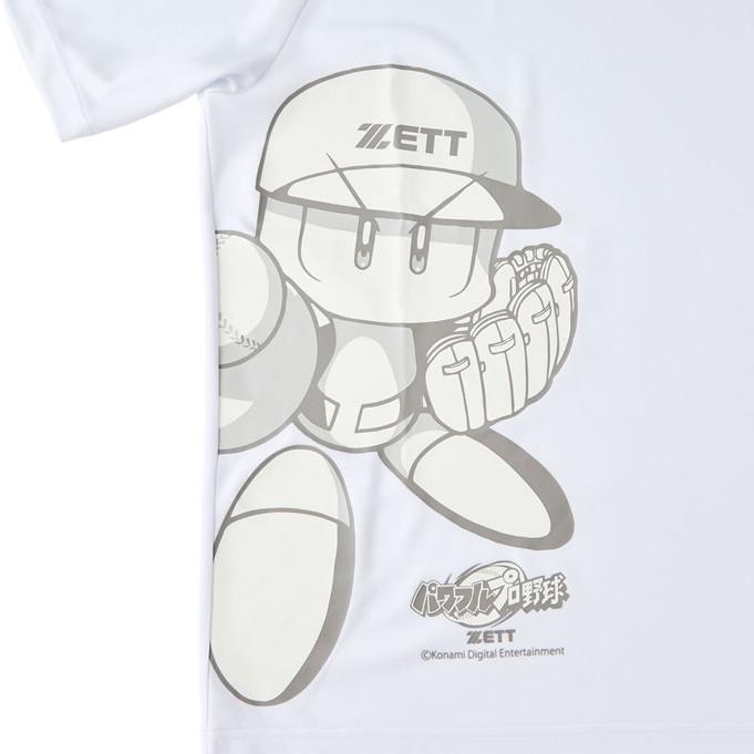 【即日発送可】ゼット（ZETT） BOT97103 パワプロ君コラボTシャツ 半袖 ZETT×パワフルプロ野球 限定品 野球 :zz-bot97103:野球用品グランドスラム - 通販 ...