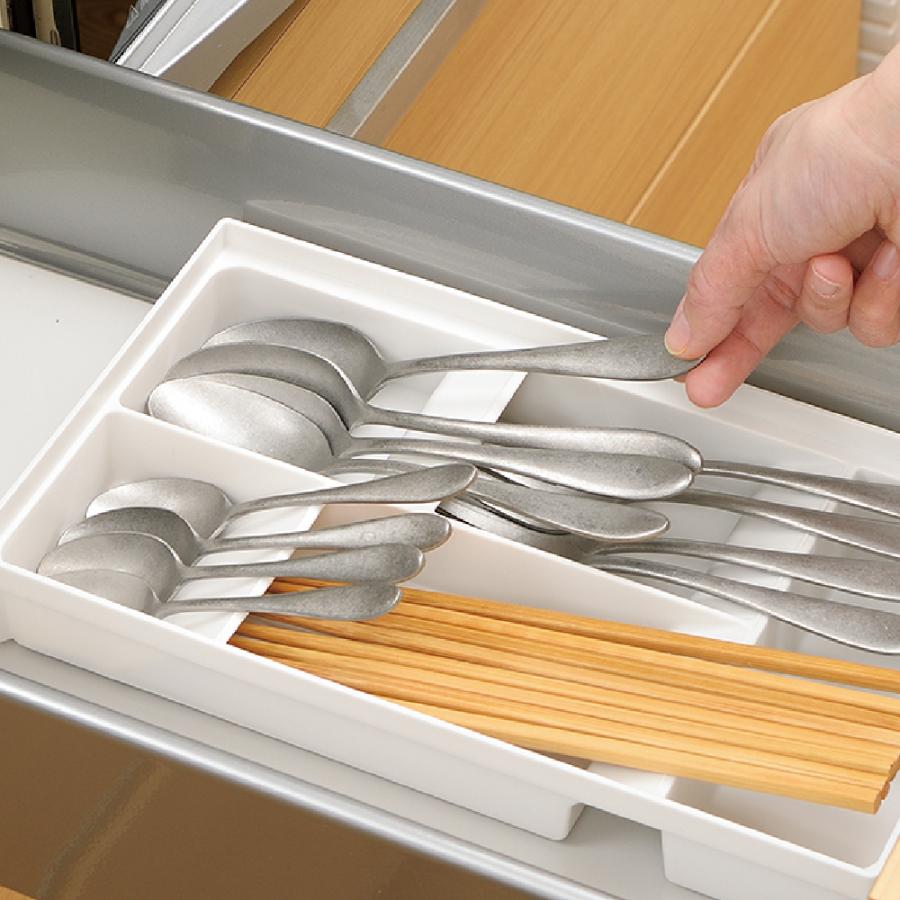 トトノ カトラリー 箸 スプーン フォーク 収納 引き出し用 スタンドR ワイド 水洗い お手入れ簡単 TOTONO リッチェル : グラニーレ - 通販 - Yahoo!ショッピング