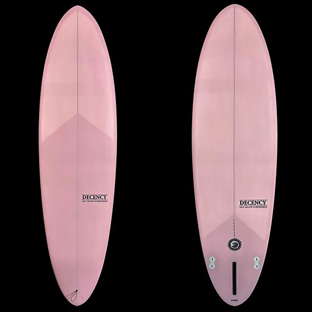 【新品 EPS ミッドレングス】DECENCY 6'8" 「MID PIN」 WILDROSE ※西濃運輸営業所留め発送のみ : Granmare-surf - 通販 - Yahoo!ショッピング