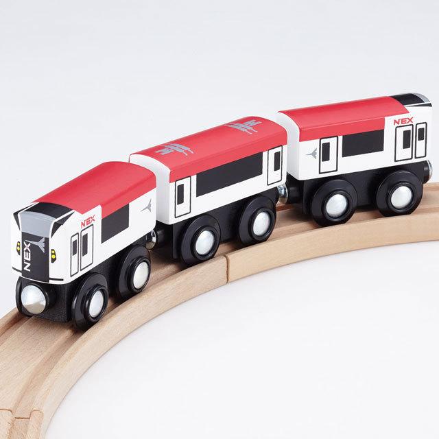 moku TRAIN E259系成田エクスプレス 巛 ブリオ brio プラレール 互換 おもちゃ 汽車 鉄道 2歳 3歳 4歳 5歳 男 女 子供 知育 木 プレゼント : グランパパ ...