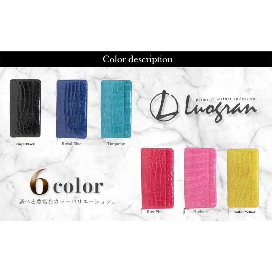 クロコダイル 長財布 ラウンドファスナー財布 ヘンローン クロコダイル 長財布 ラウンドファスナー財布 ヘンローン