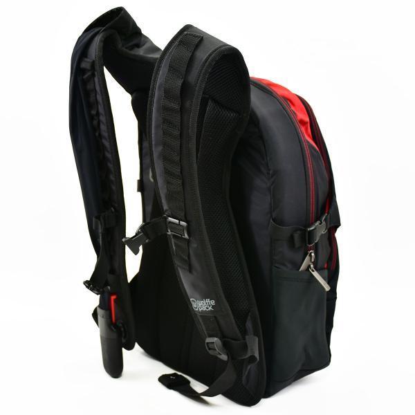 送料込 Wolffe Pack ウルフパック エスケープ 18L オービタルバックパック ショルダー外さず荷物を取り出し ブラック レッド ...