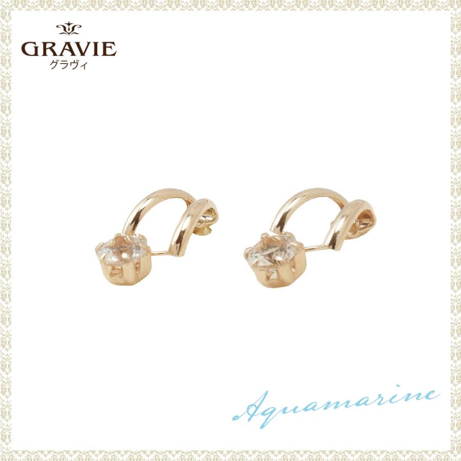 ピアス K10YG アクアマリン 10金 イエローゴールド 揺れる 誕生石 ギフト 自分用 GRAVIE : 650794gr : 神戸発のジュエリーショップGRAVIE - 通販 ...